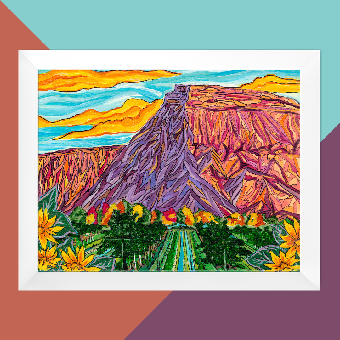Mt. Garfield Print – Cori Ward Artwork
